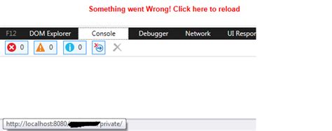 javascript ie11 not able to get the the current url using document