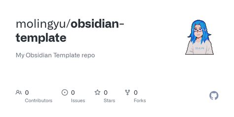 GitHub Molingyu Obsidian Template My Obsidian Template Repo