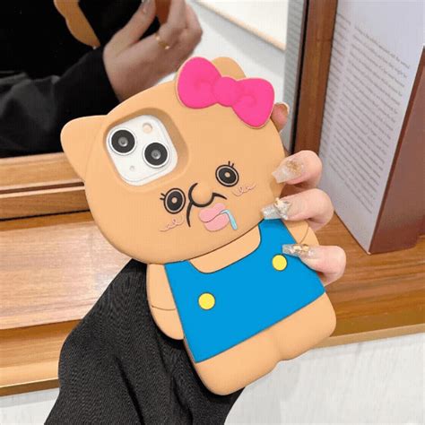 아이폰케이스 2컬러 헬로키티 캐릭터 커플케이스 우정케이스 폰케이스 태닝키티 핸드폰케이스 범퍼 실리콘 귀여운케이스 아이폰11 12 13 14 15 프로맥스 프로 플러스