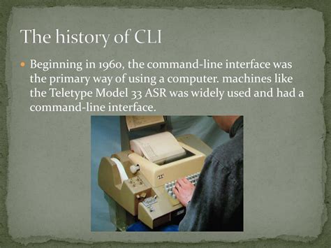PPT Command Line Interface PowerPoint Presentation Free Download ID
