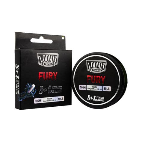 Loomis And Franklin Fury Braid 81 300m Bilimoria Fishing
