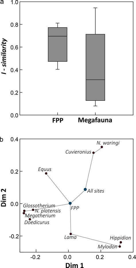 Similarity In The Spatial Distribution Of Fpp Humans And Megafaunal
