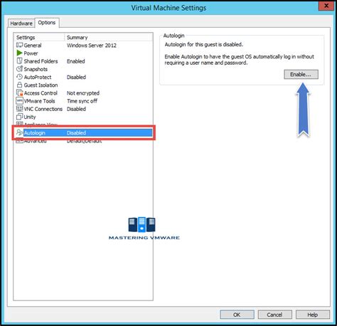 Autologin In Vmware Workstation Mastering Vmware