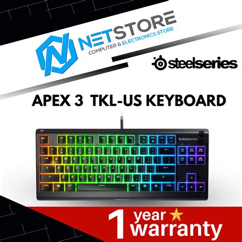 STEELSERIES APEX TKL US KEYBOARD Lazada