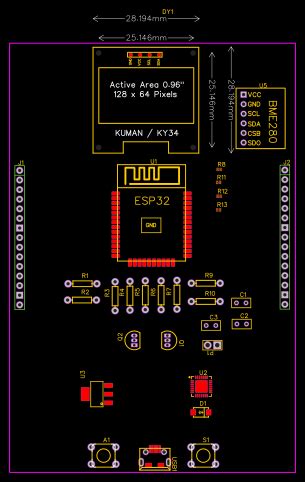 Esp32 Devkit V1 Copy OSHWLab