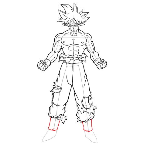 How To Draw Goku Ultra Instinct Really Easy Drawing T Vrogue Co