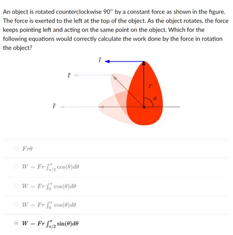 solved an object is rotated counterclockwise 90° by a