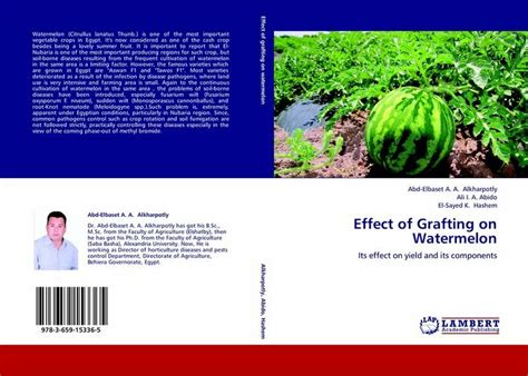 Pdf Effect Of Grafting On Watermelon