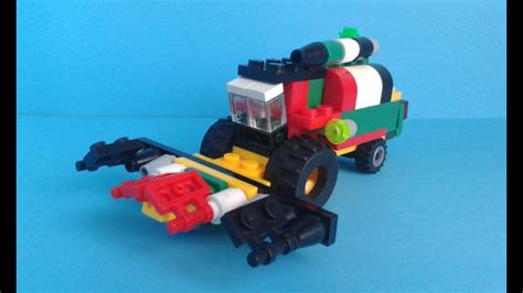 [LEGO самоделки] Комбайн из лего - YouTube