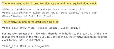 mipi csi2 rx subsystem stream line buffer full error when streaming