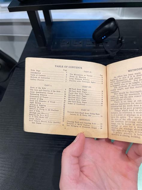 Old Annual Rifle Training Data Book Rusmc