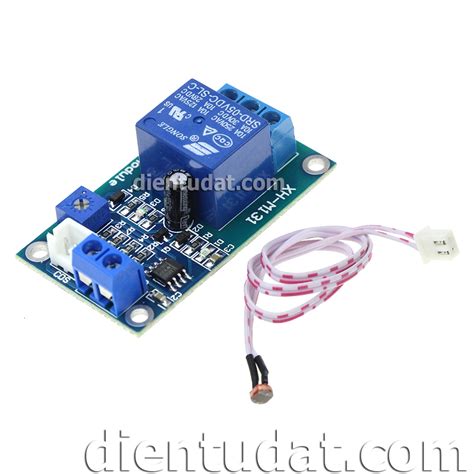 Mạch Cảm Biến Ánh Sáng Quang Trở Nối Dây 12vdc Điện Tử Dat