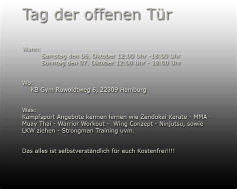 Tag der offenen Tür