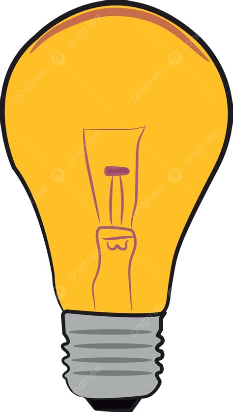 Light Bulb Filament Vector