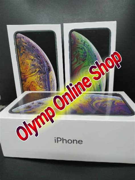 Jual Ip Xs Max Gb Gb Gb Original Imei Aman All Operator Indonesia Shopee Indonesia
