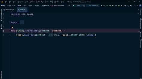 Toast Normal Vs Extension Function Kotlin Youtube