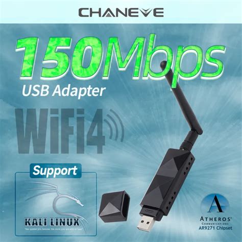 Atheros Ar9271 Chipset 150mbps Wireless Usb Wifi Adapter 802 11n Network Card With 5db Antenna