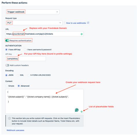 Using Webhooks In Automation Rules That Run On Ticket Updates Contact Center