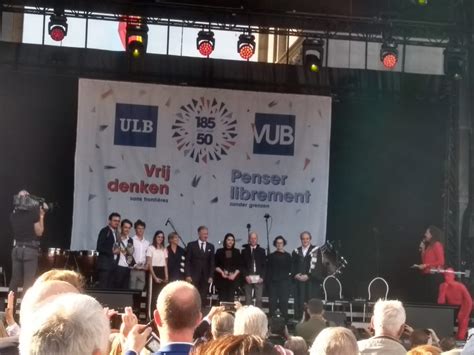 Joint Academic Opening Marking 50 Years Of Vub And 185 Years Of Ulb