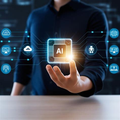 Harnessing Ai The Future Of Predictive Technology And Automation Premium Ai Generated Image