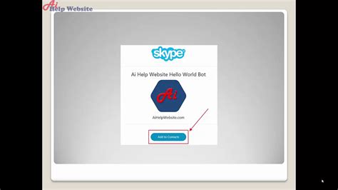 Creating A Facebook And A Skype Bot Using The Microsoft Bot Framework