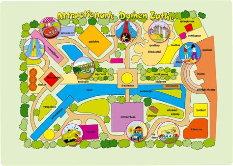 Pretparken Nederland Kaart Kaart