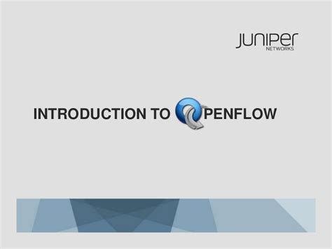 Openflow Overview