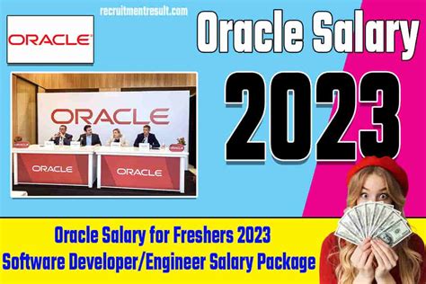 Oracle Salary For Freshers 2023 Software Developerengineer Salary