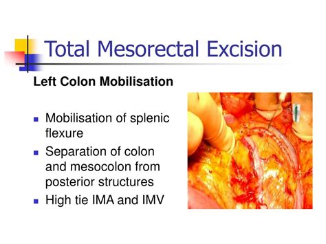Ppt Total Mesorectal Excision Powerpoint Presentation Free Download