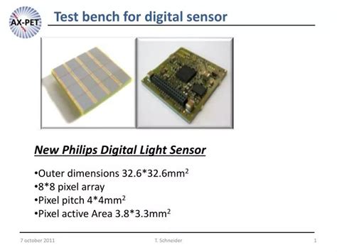 PPT Test Bench For Digital Sensor PowerPoint Presentation Free Download ID