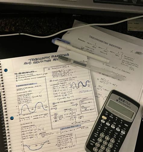 Functions Review Trig Functions And Identities In 2025 Study