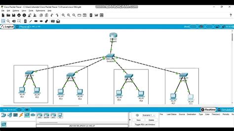 Cara Pembagian Subnetting Ip Address Kelas B Memakai Prefix 28 Youtube