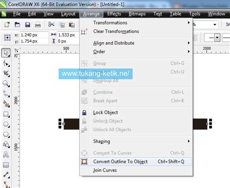 cara merubah warna outline di coreldraw ide perpaduan warna