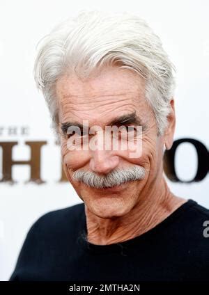 Sam Elliott Star Of The Hero Poses At The Premiere Of The Film At