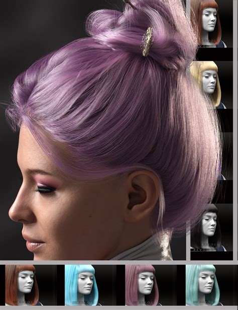 Revolution Omni Shader Presets For Strand Based Hairs Daz 3d