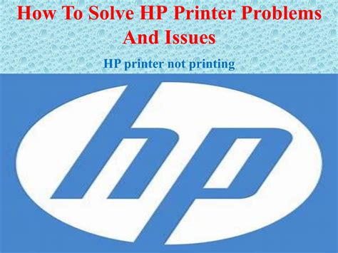 How To Solve HP Printer Problems And Issues Ppt Harryed Page Flip PDF Online