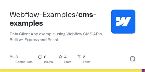 Github Webflow Examplescms Examples Data Client App Example Using