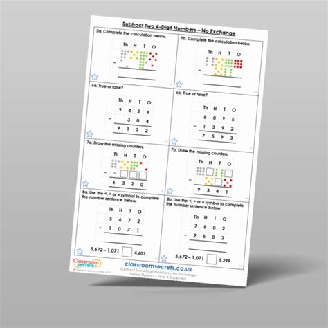 Year Subtract Two Digit Numbers No Exchange Modelling Ppt Resource Classroom Secrets