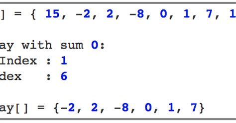 How To Find The Largest Subarray With Sum Java Discover