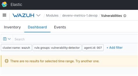 Warning Xxxx Unavailable Vulnerability Data For The Agent Xxx Os