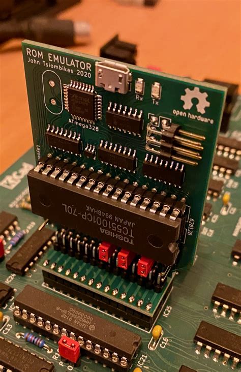 Suzys Blog Emurom An Open Hardware Rom Emulator