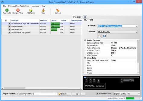 Download Free Convert FLAC To MP3 V1 2 AfterDawn Software Downloads