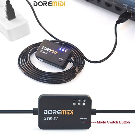 Doremidi Music Editor Usb Midi To Wireless Bluetooth Midi Adapter Wireless Midi Usb Cable With