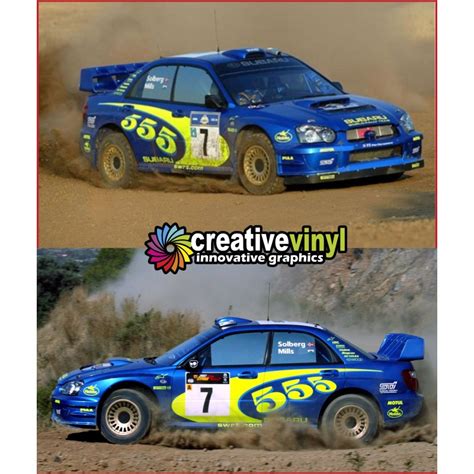 Subaru Impreza 2003 Acropolis Rally Graphics Kit