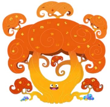 Orange Treasure Tree Silly Blank Template Imgflip