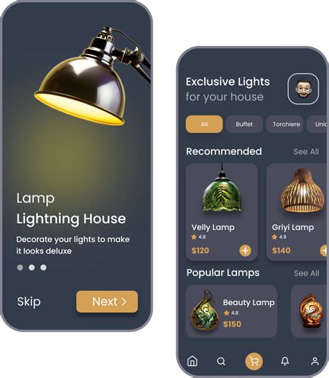Lamp Ui Design Figma
