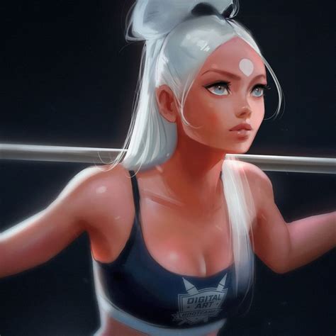 ArtStation Nima Lifts Rossdraws Ross Draws Nima Asian Models Female