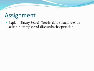 Binary Search Tree In Data Structures PPT Computing Technology Computing