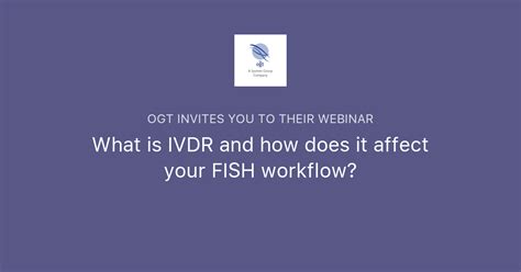 What Is Ivdr And How Does It Affect Your Fish Workflow Ogt What Is Ivdr And How Does It Affect Your Fish Workflow Ogt