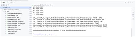 Working with tests locally and in CI Программирование для лингвистов documentation